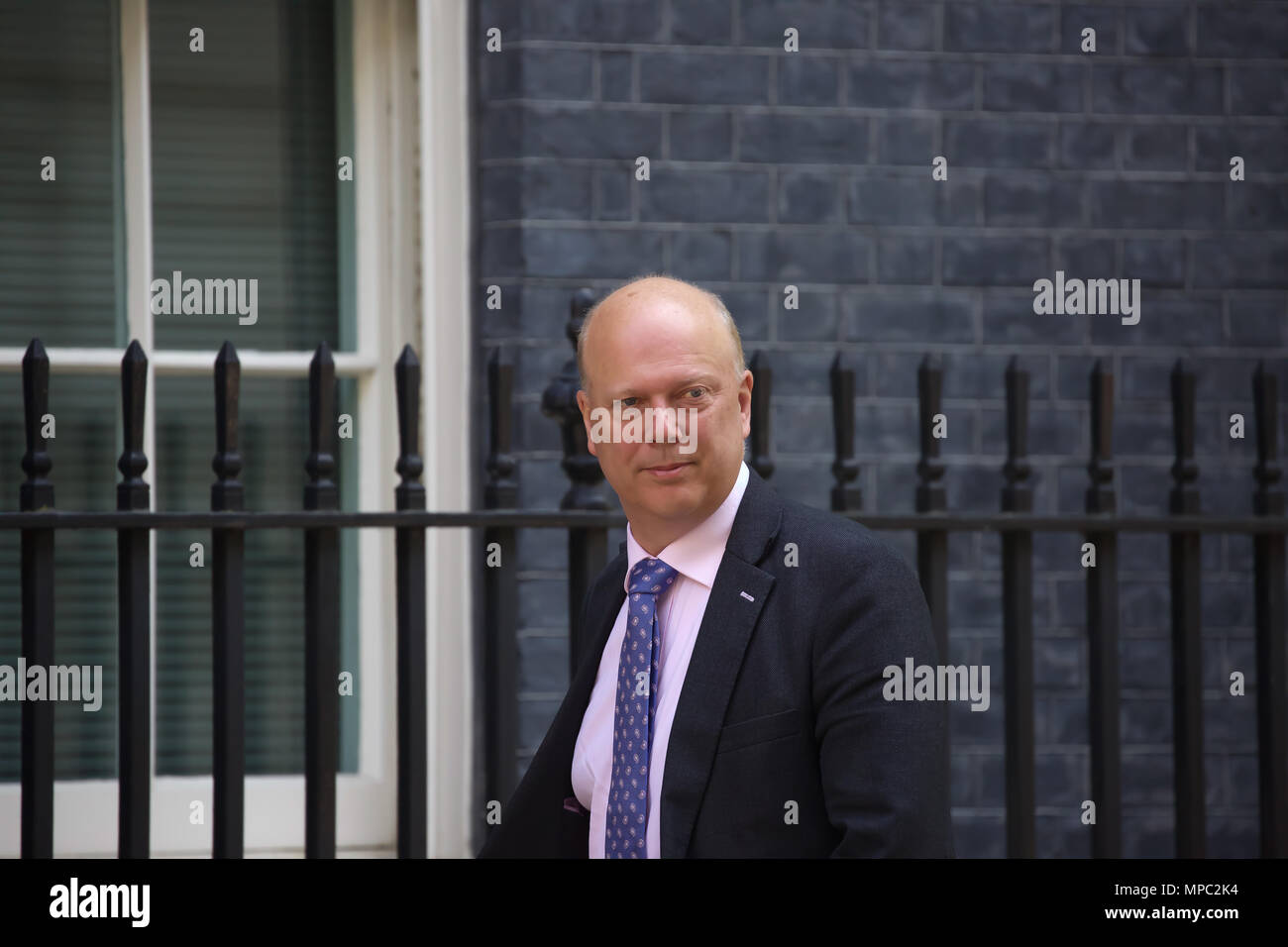 London,UK,22nd May 2018,Secretary of State for Transport The Rt Hon ...