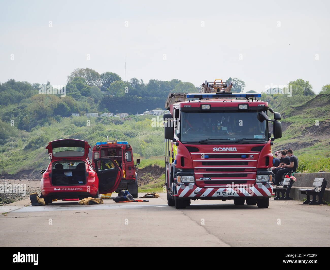 Kent fire brigade hi-res stock photography and images - Alamy