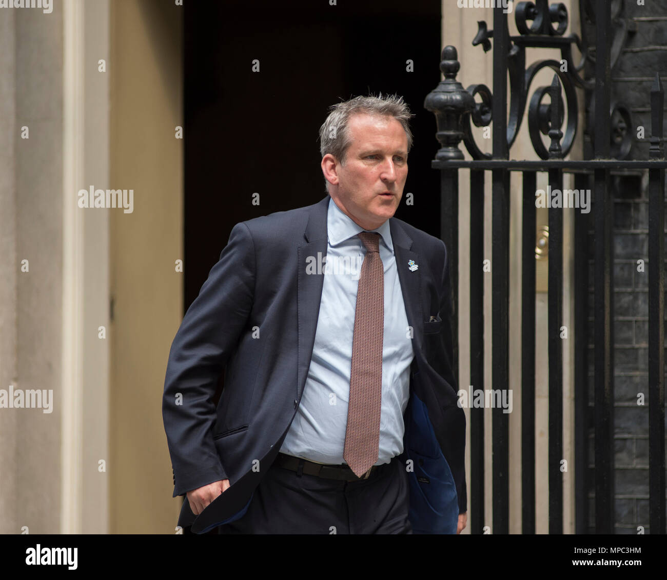 Downing Street London Uk 22 May 2018 Damian Hinds Secretary Of