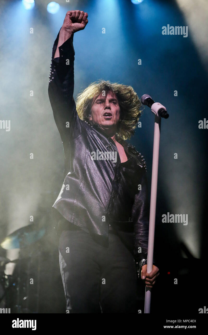 Sydney, NSW, Australia. 22nd May, 2018. Swedish Rock group Europe ...