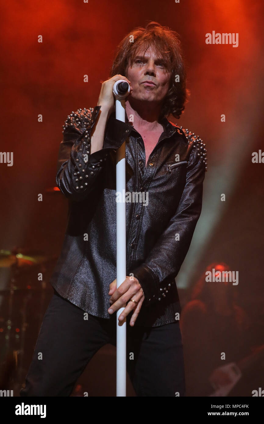 Sydney, NSW, Australia. 22nd May, 2018. Swedish Rock group Europe ...