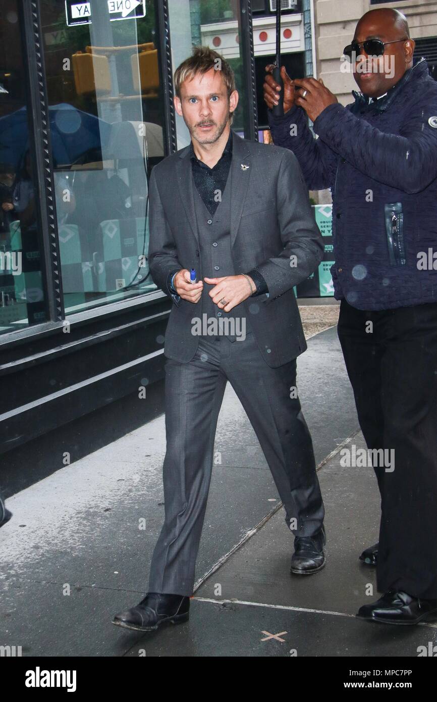 New York, NY, USA. 22nd May, 2018. Dominic Monaghan at BUILD SERIES on ...