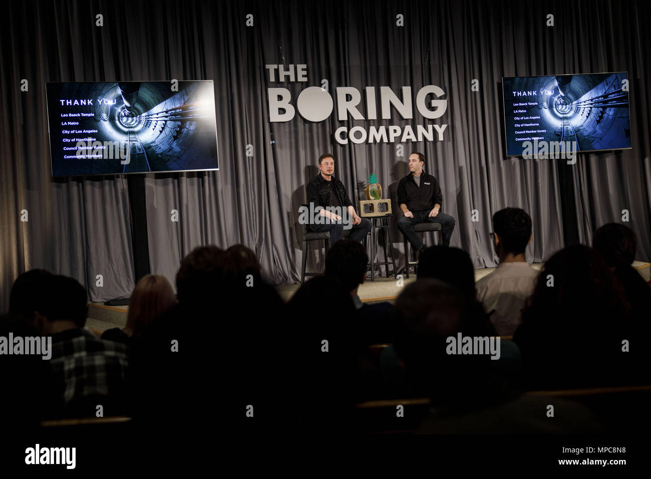 Los Angeles, California, USA. 17th May, 2018. Elon Musk, co-founder and ...