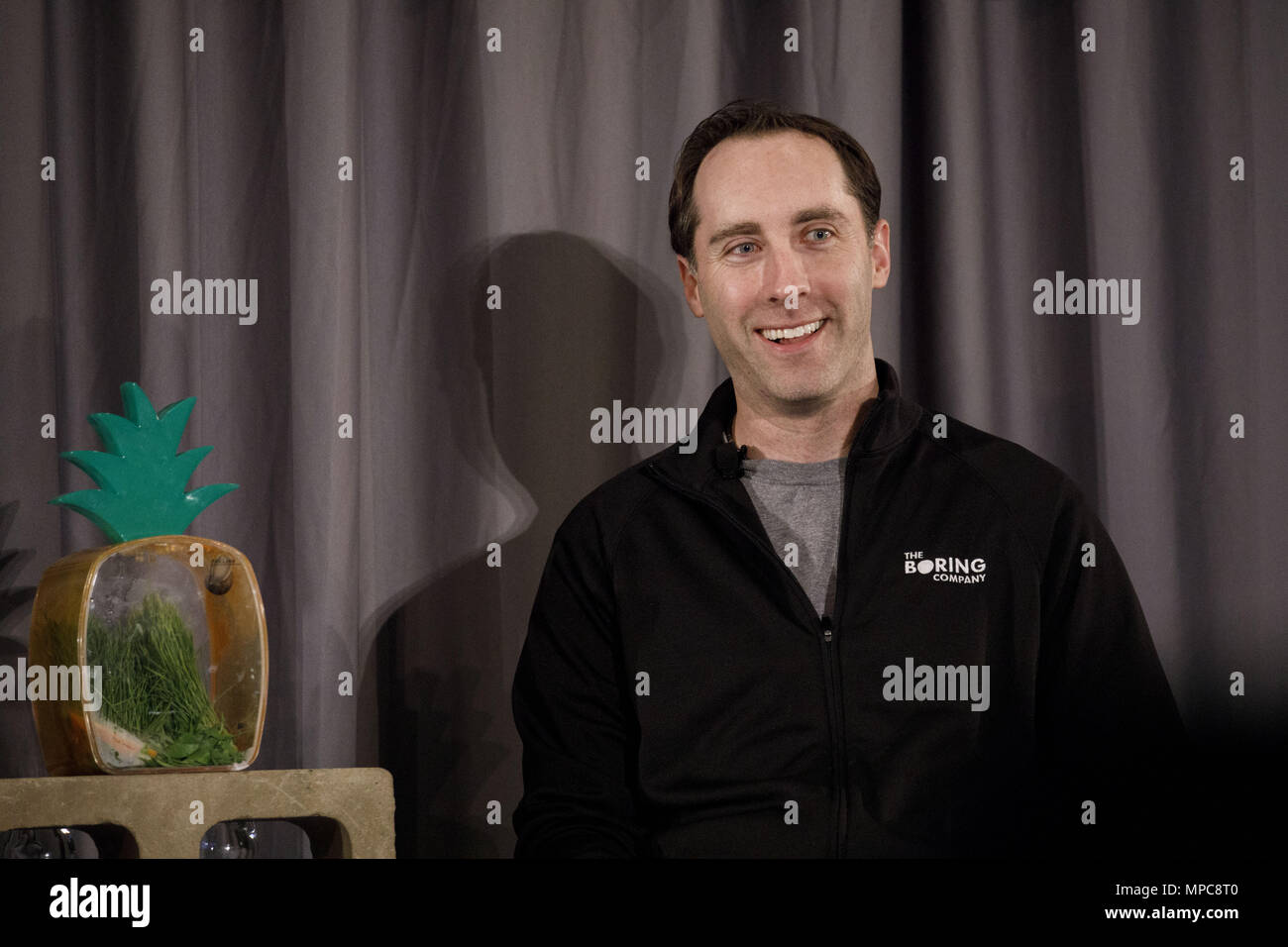 Los Angeles, California, USA. 17th May, 2018. Steve Davis, operations ...