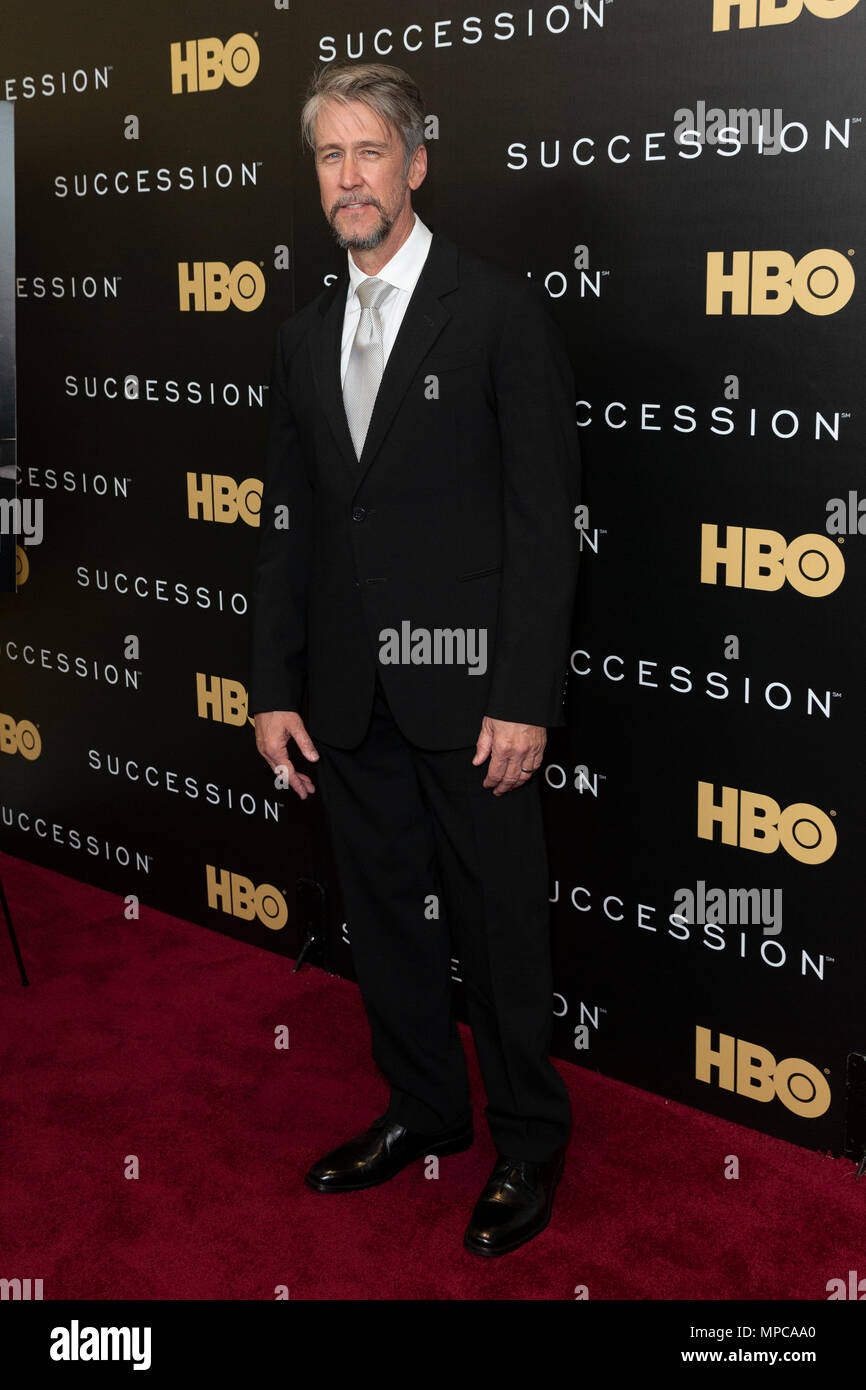 New York, NY - May 22, 2018: Alan Ruck attends HBO drama Succession ...