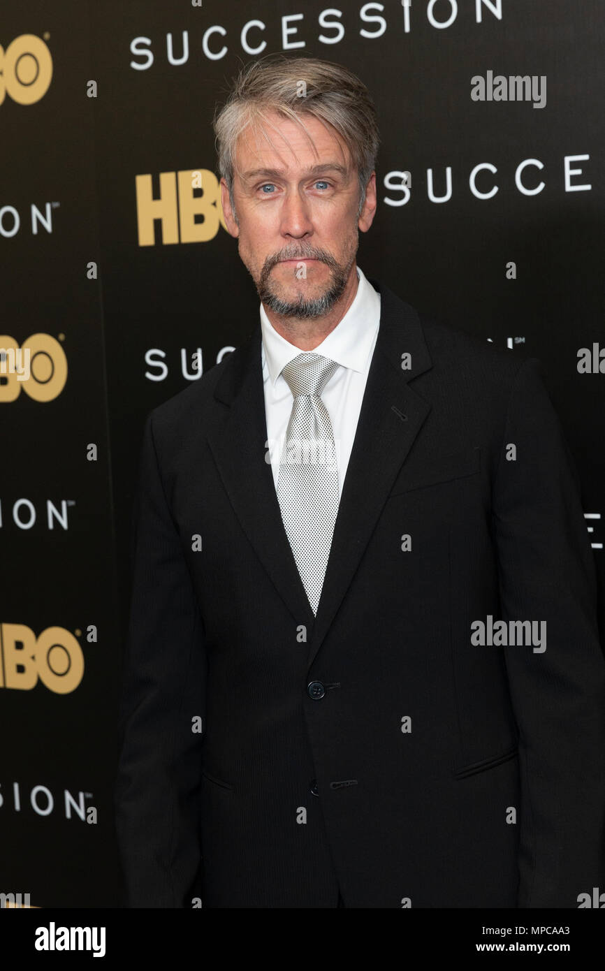 New York, NY - May 22, 2018: Alan Ruck attends HBO drama Succession ...