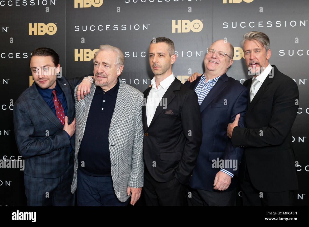 Succession hbo jeremy strong brian cox hi-res stock photography and ...