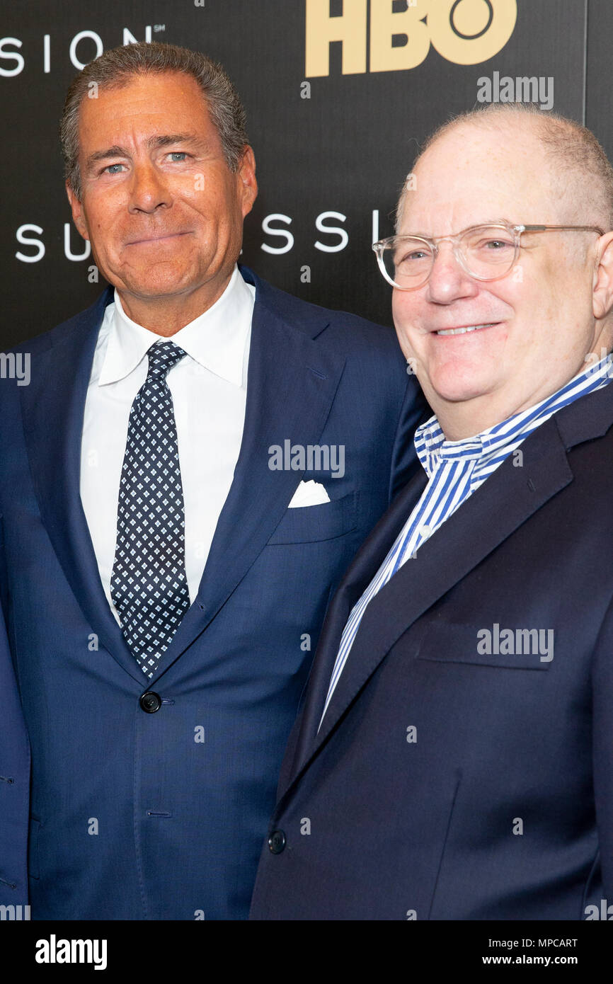 New York, NY - May 22, 2018: Richard Plepler, Franck Rich attend HBO ...