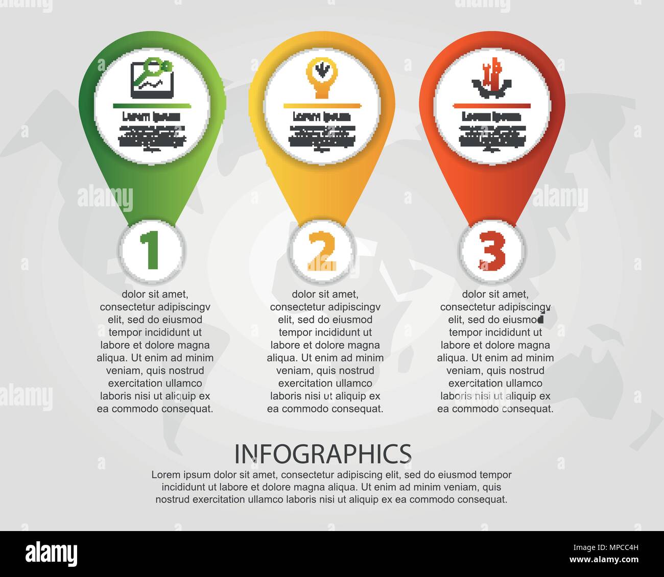 Modern vector illustration 3d. Timeline infographics template with ...