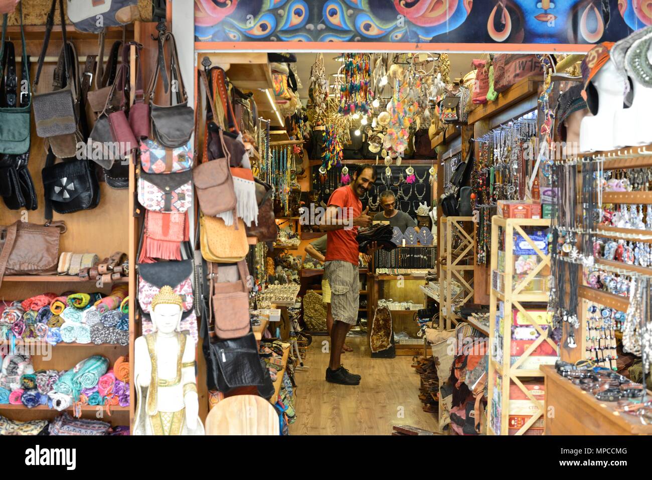 Shopping in Fethiye Turkey Stock Photo - Alamy