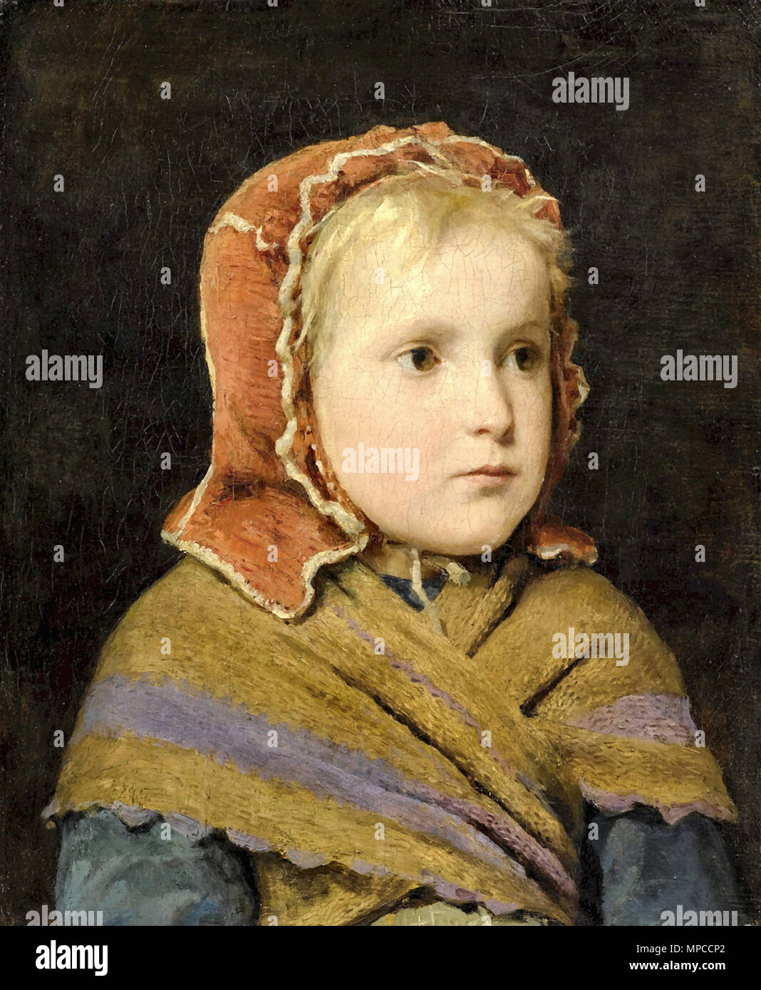 Albert anker girl hi-res stock photography and images - Alamy
