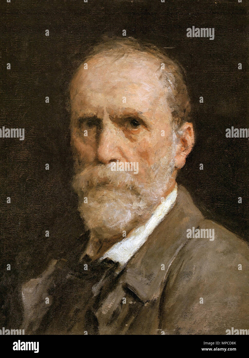 Anker Albert - Self Portrait 2 Stock Photo - Alamy