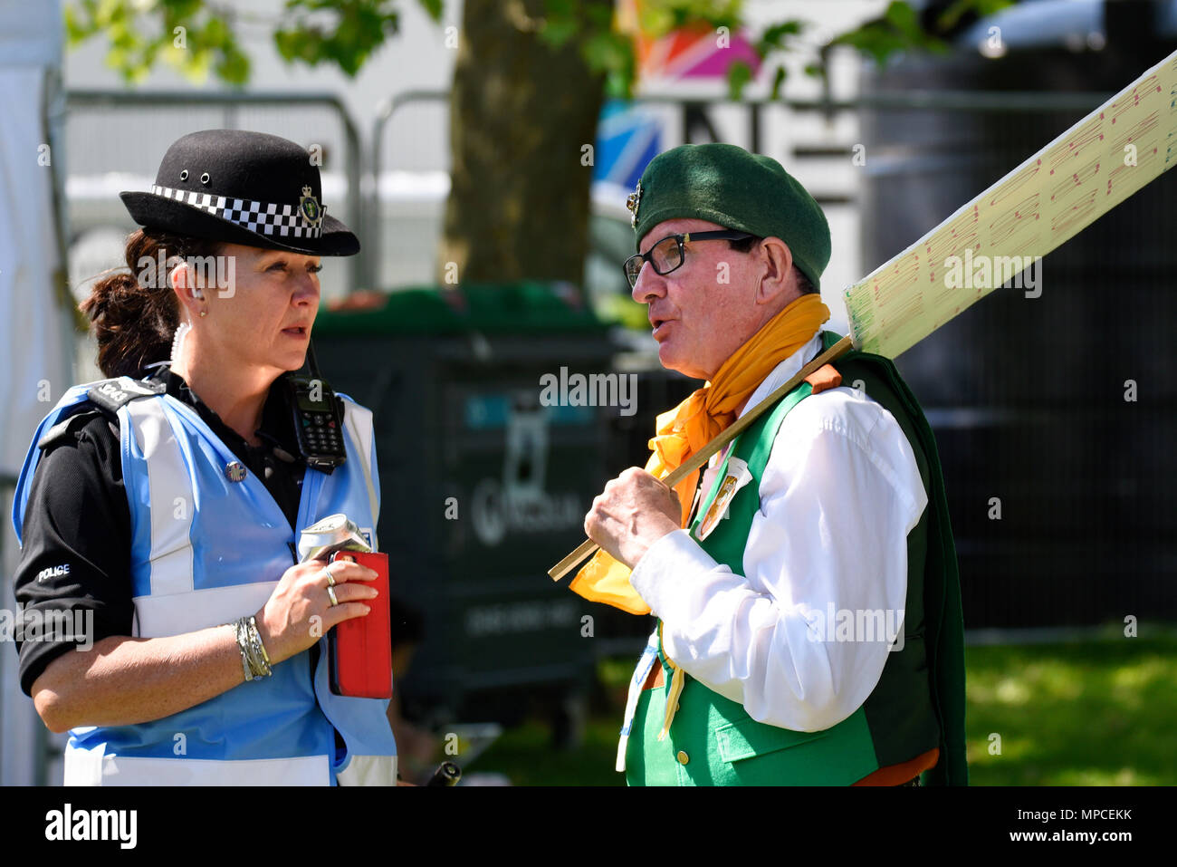 Cornelius Neil Horan, a defrocked Irish Roman Catholic. With police ...