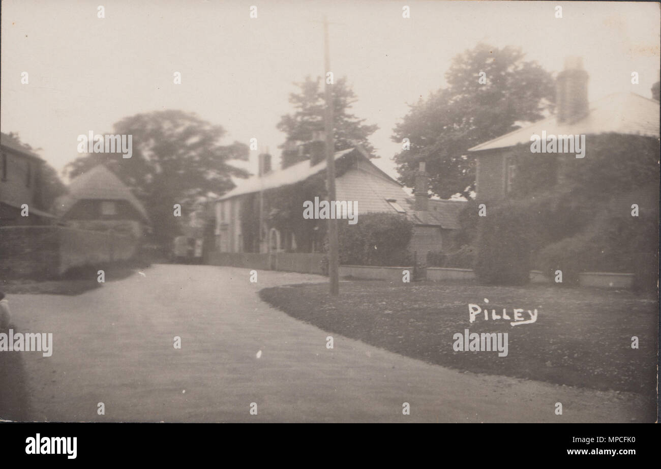 Pilley houses hi-res stock photography and images - Alamy