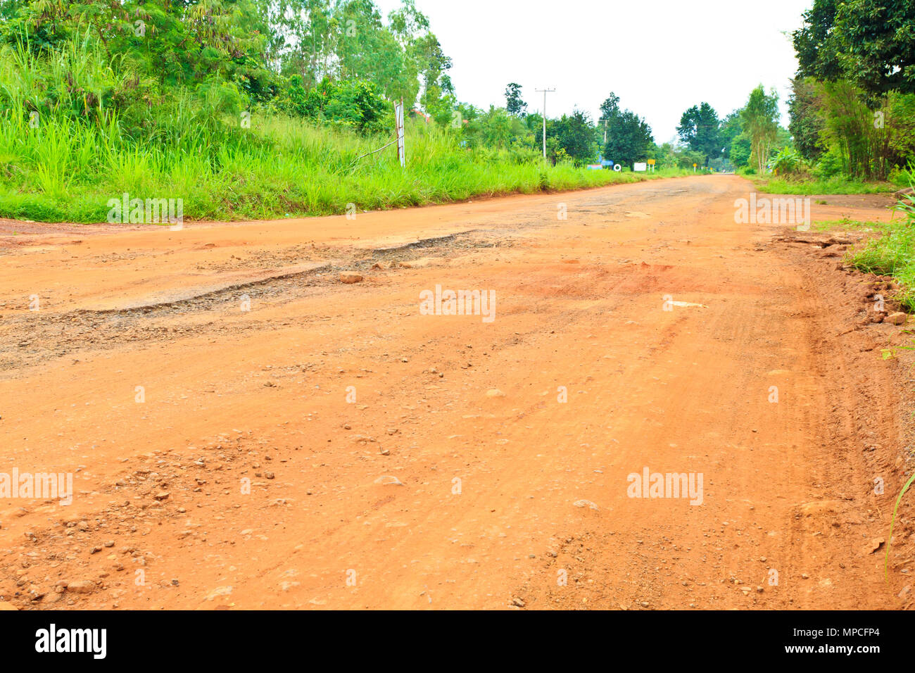 Worn dirty country road hi-res stock photography and images - Alamy
