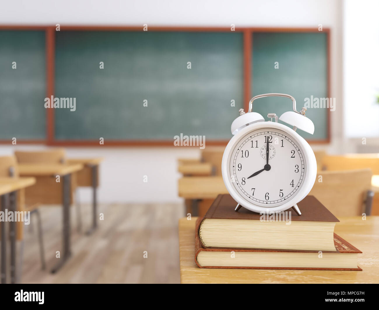 Kindergarten classroom clock hi-res stock photography and images - Alamy