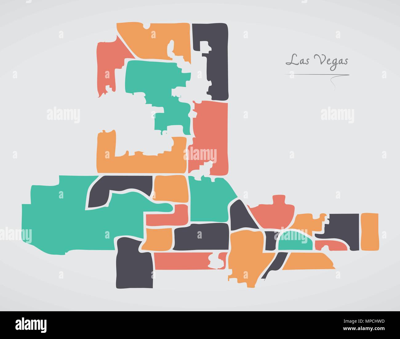 Las Vegas Neighborhood Map