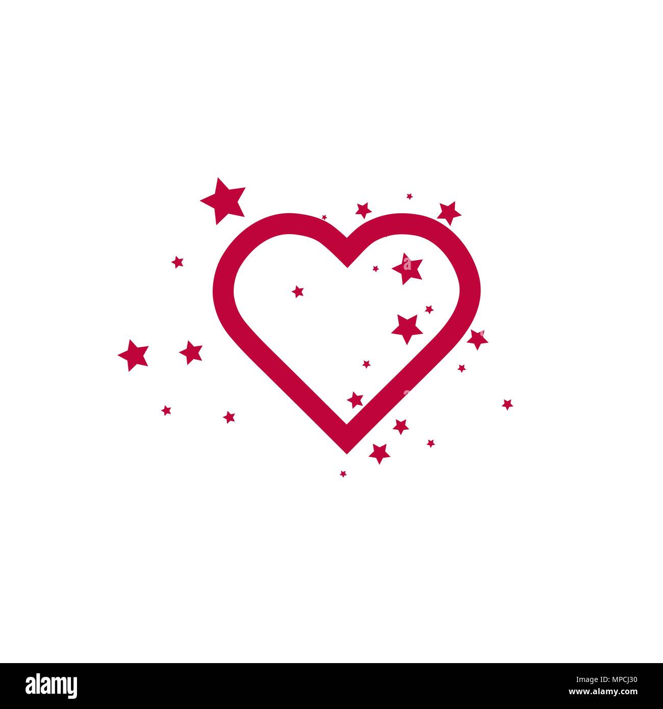 Star starlet icon symbol Cut Out Stock Images & Pictures - Alamy