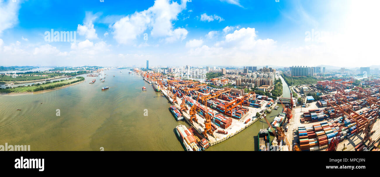 Huangpu Port , Guangzhou , Guangdong Province Stock Photo - Alamy
