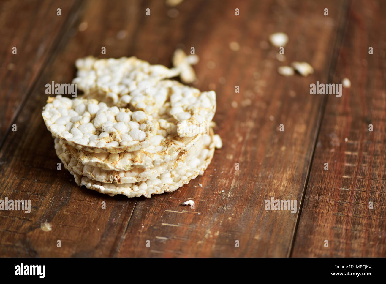 Stack of rice cakes hi-res stock photography and images - Alamy