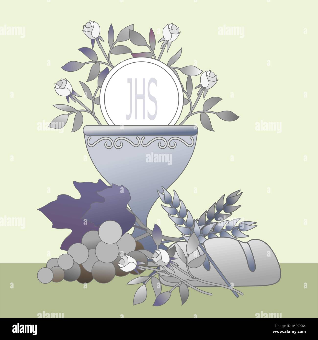 Eucharistic Stock Vector Images - Alamy