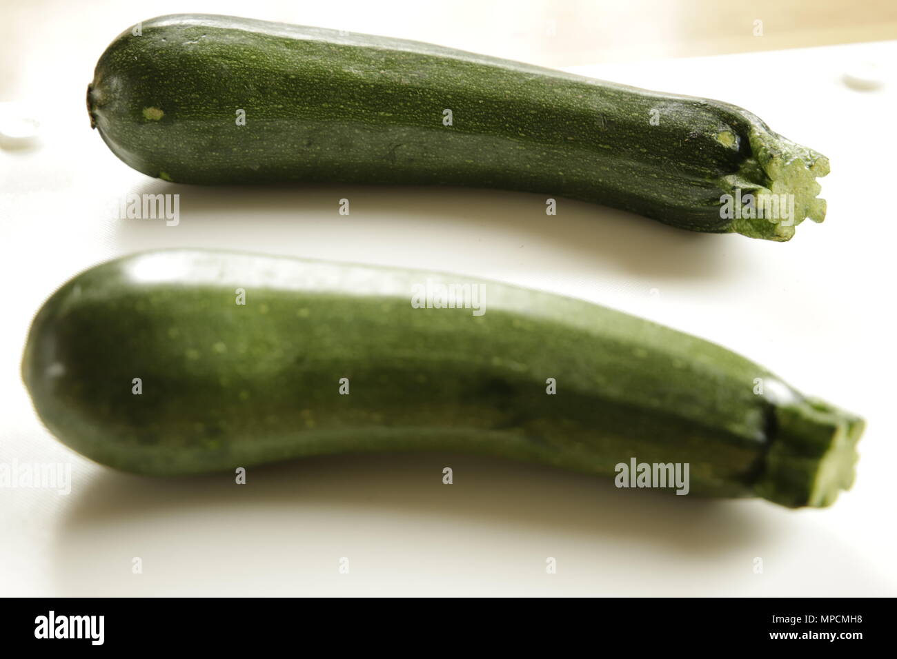 Courgette vegetable can be used in many different recipes Stock Photo ...