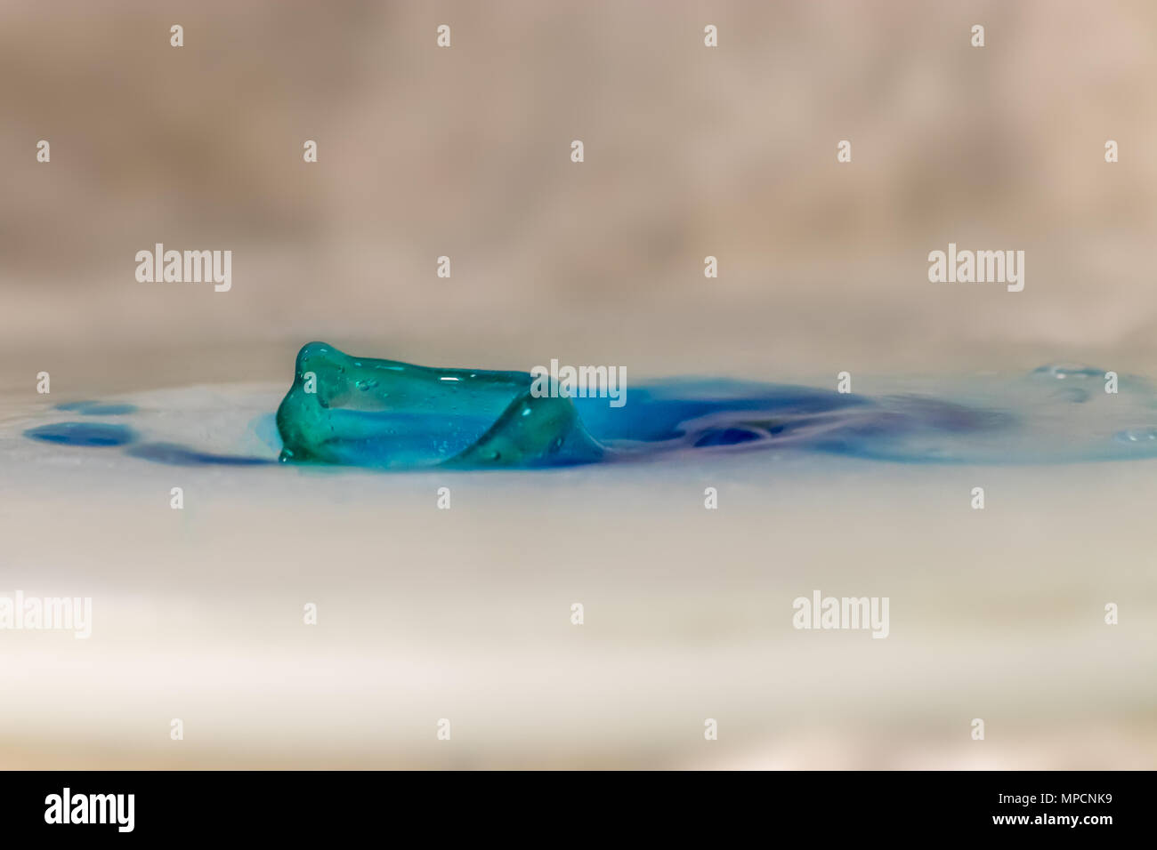 Color mist wave ink splash hi-res stock photography and images - Alamy