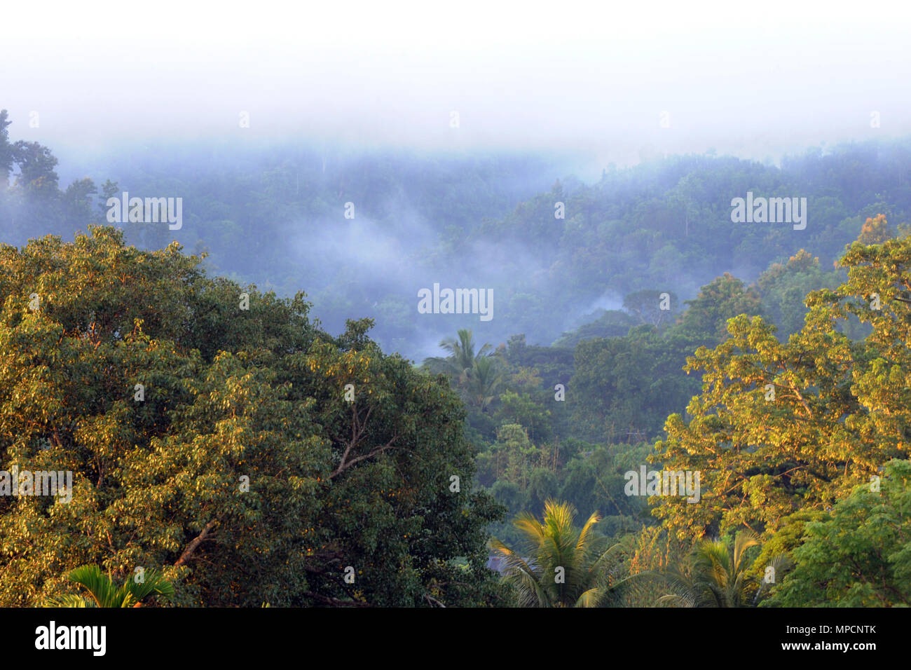 Bandarban, Bangladesh - September 30, 2010: The Landscape view of ...
