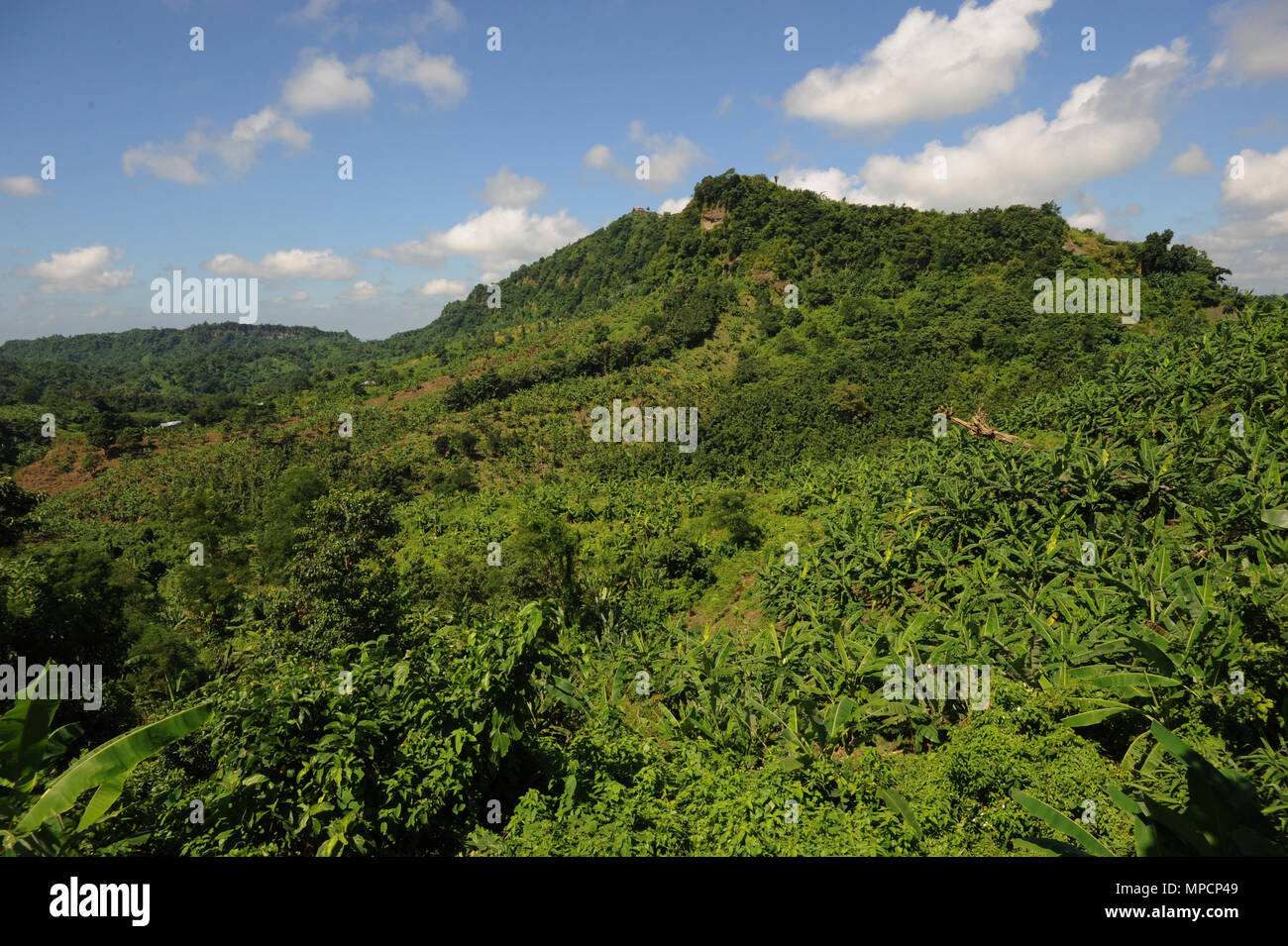 Bandarban, Bangladesh - September 30, 2010: The Landscape view of ...