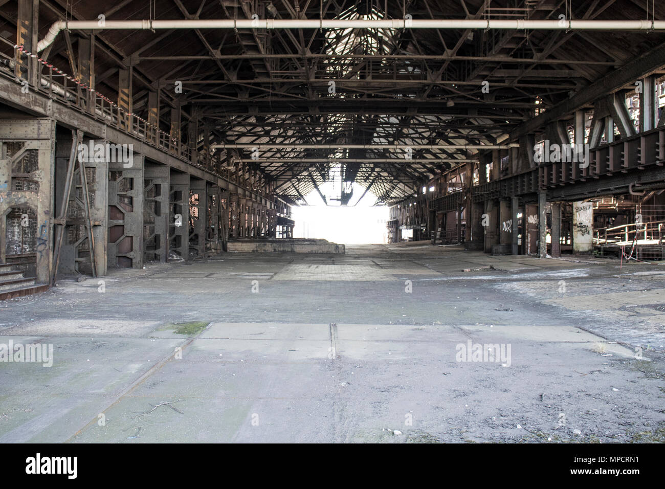 Rusty industrial steel constructions Stock Photo - Alamy