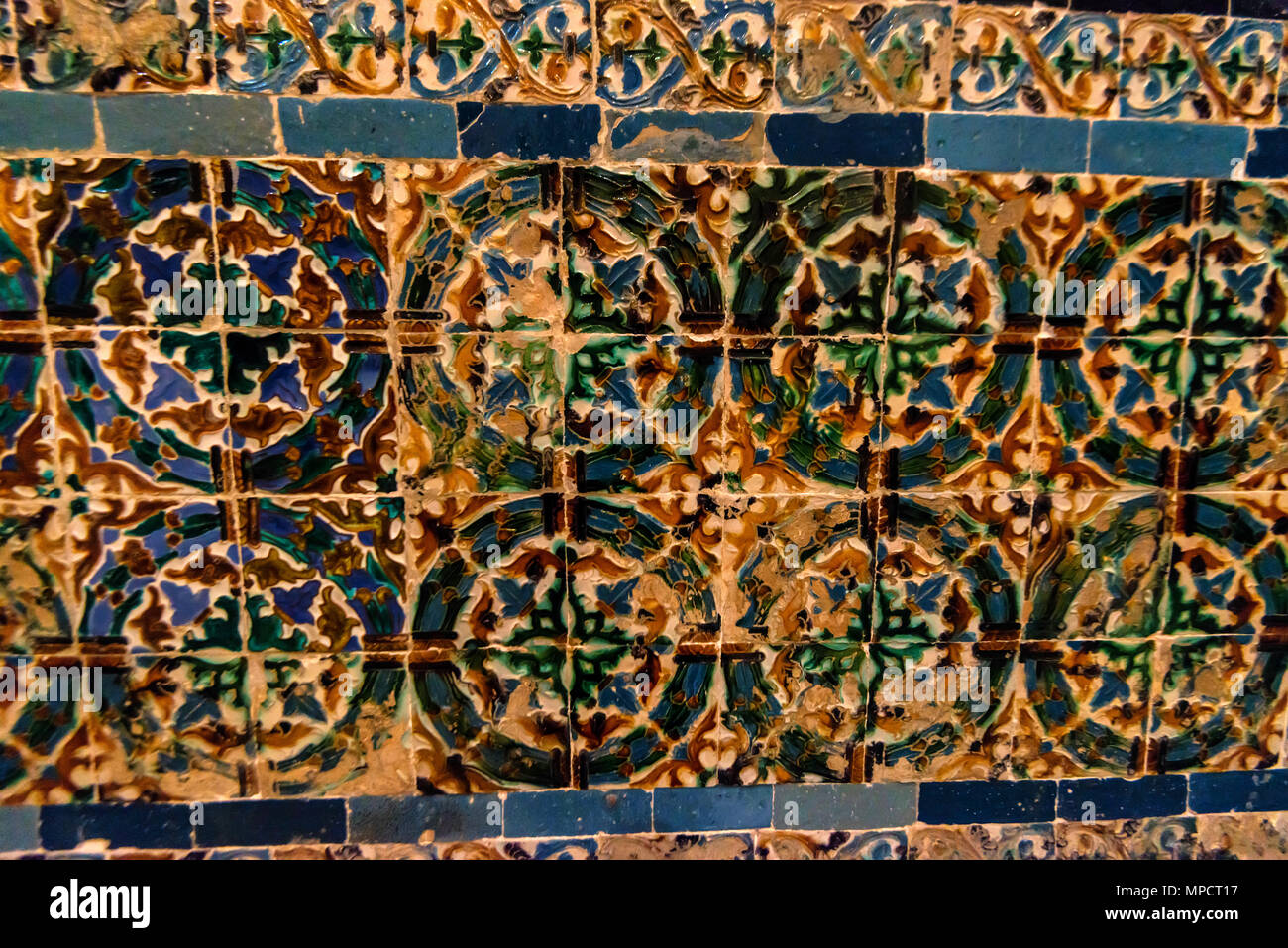 Beautiful ceramic tile in Basilica in Dominicana Stock Photo - Alamy