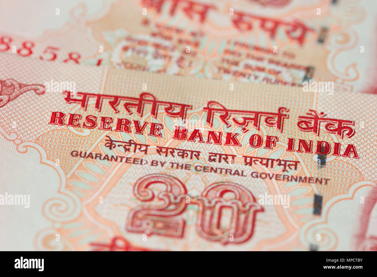 Collection of the Indian banknotes Stock Photo - Alamy