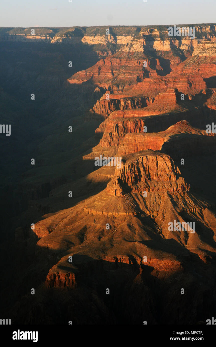 Arizona, USA-october 10,2008:The Grand Canyon is a very broad and deep ...