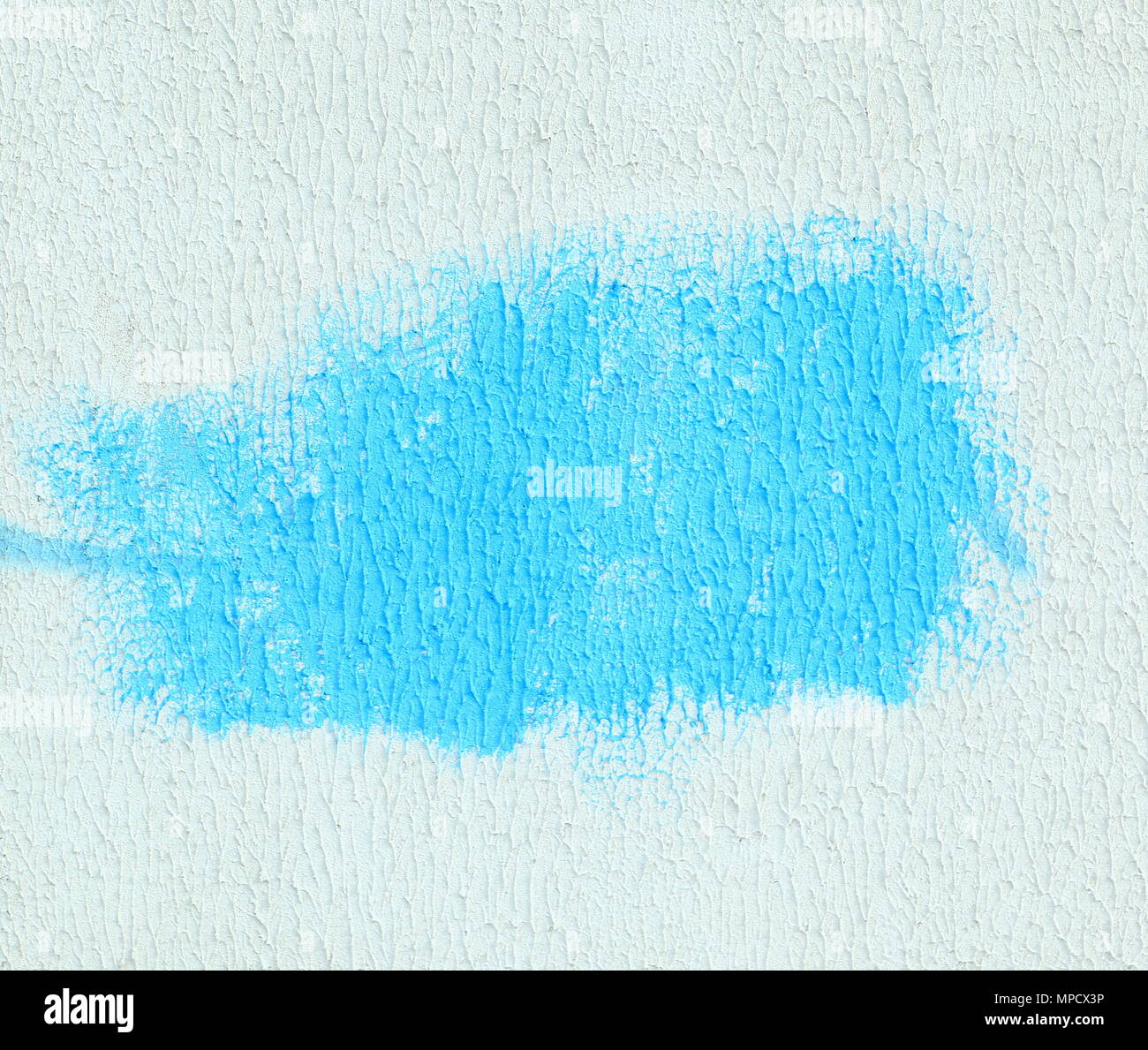 blurred blue spot on white textured paper. abstract background Stock ...