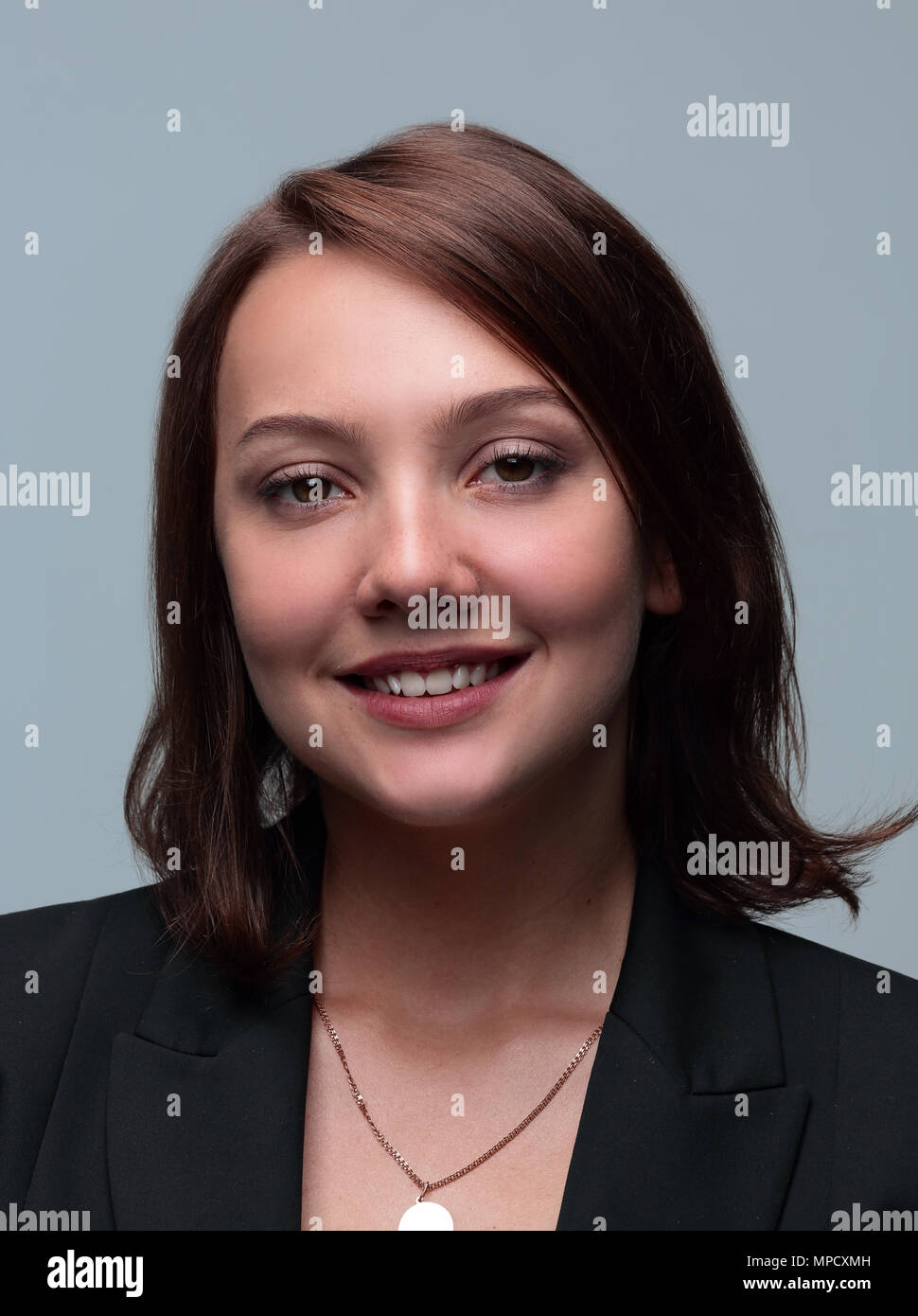 closeup face of a successful business woman Stock Photo - Alamy