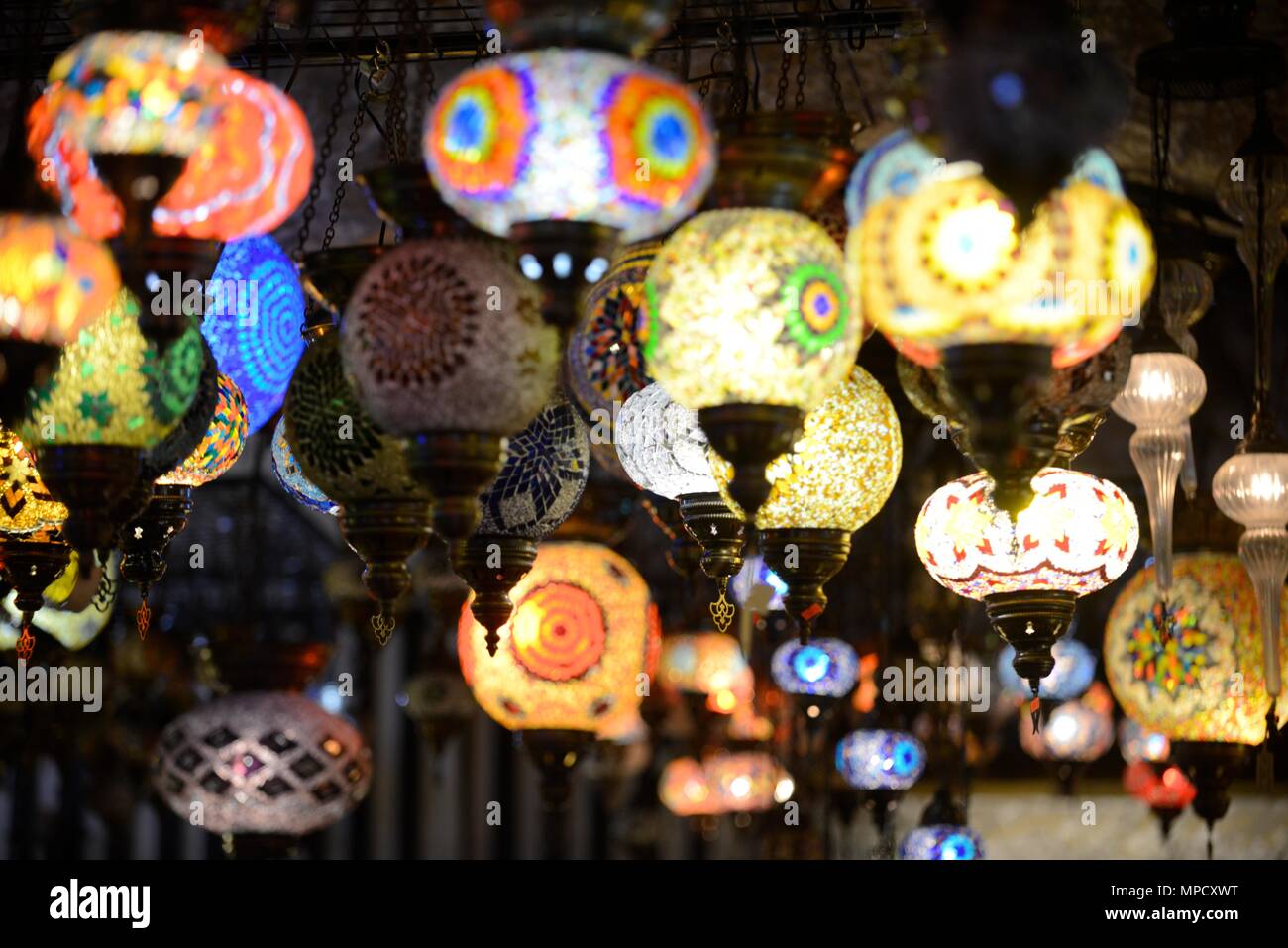 Shopping in Fethiye Turkey Stock Photo - Alamy