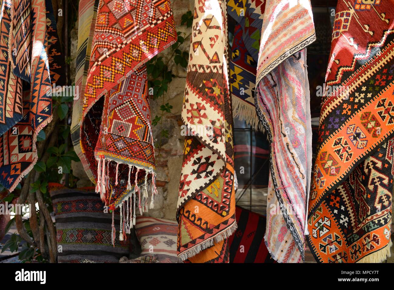 Shopping in Fethiye Turkey Stock Photo - Alamy