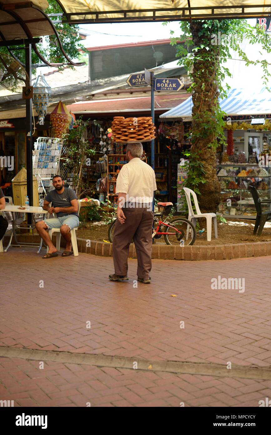Shopping in Fethiye Turkey Stock Photo - Alamy