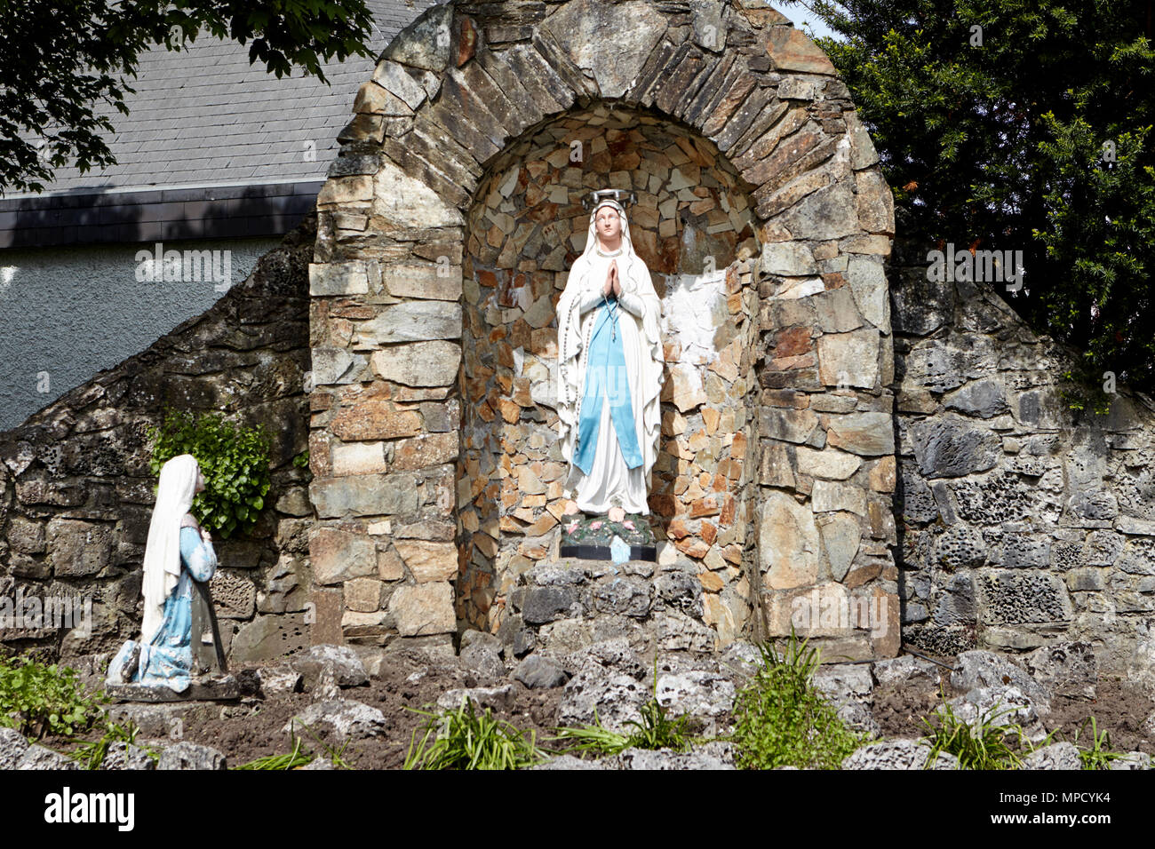 roman catholic marian shrine in breaffy mayo ireland shrine to the ...