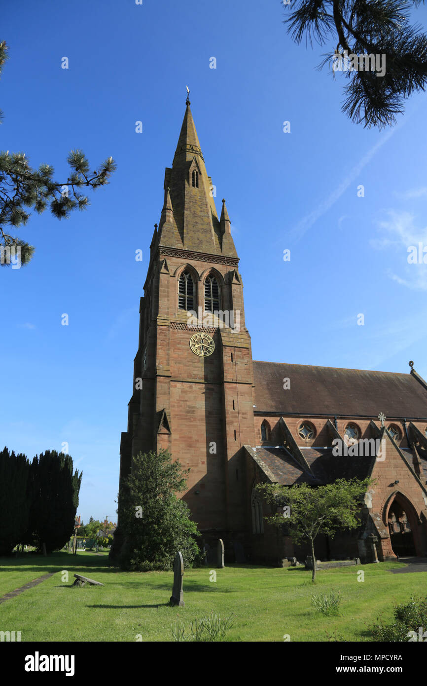 St. Philip & St. James church, Hallow, Worcester, Worcestershire ...
