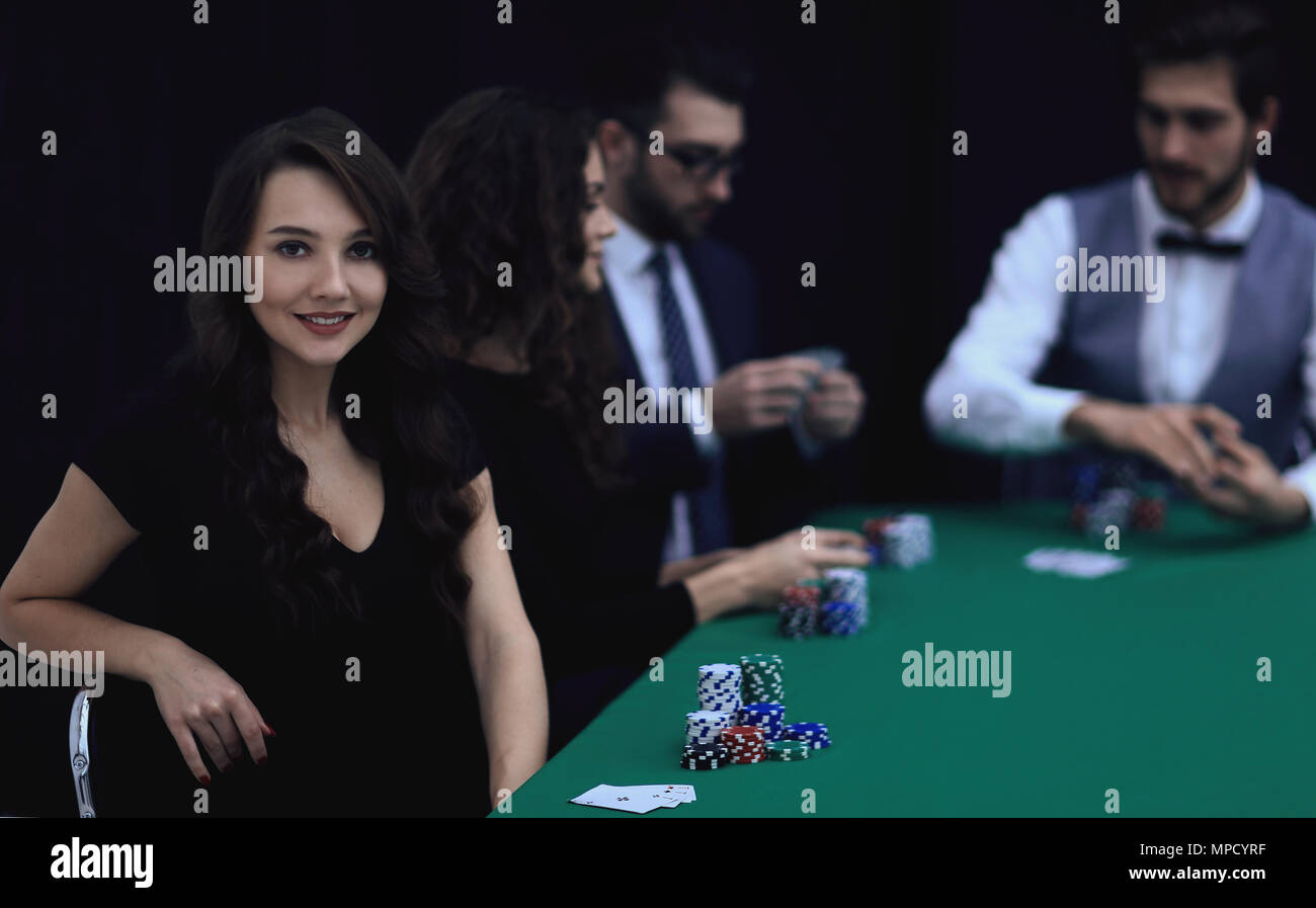 Woman sitting a dice hi-res stock photography and images - Alamy