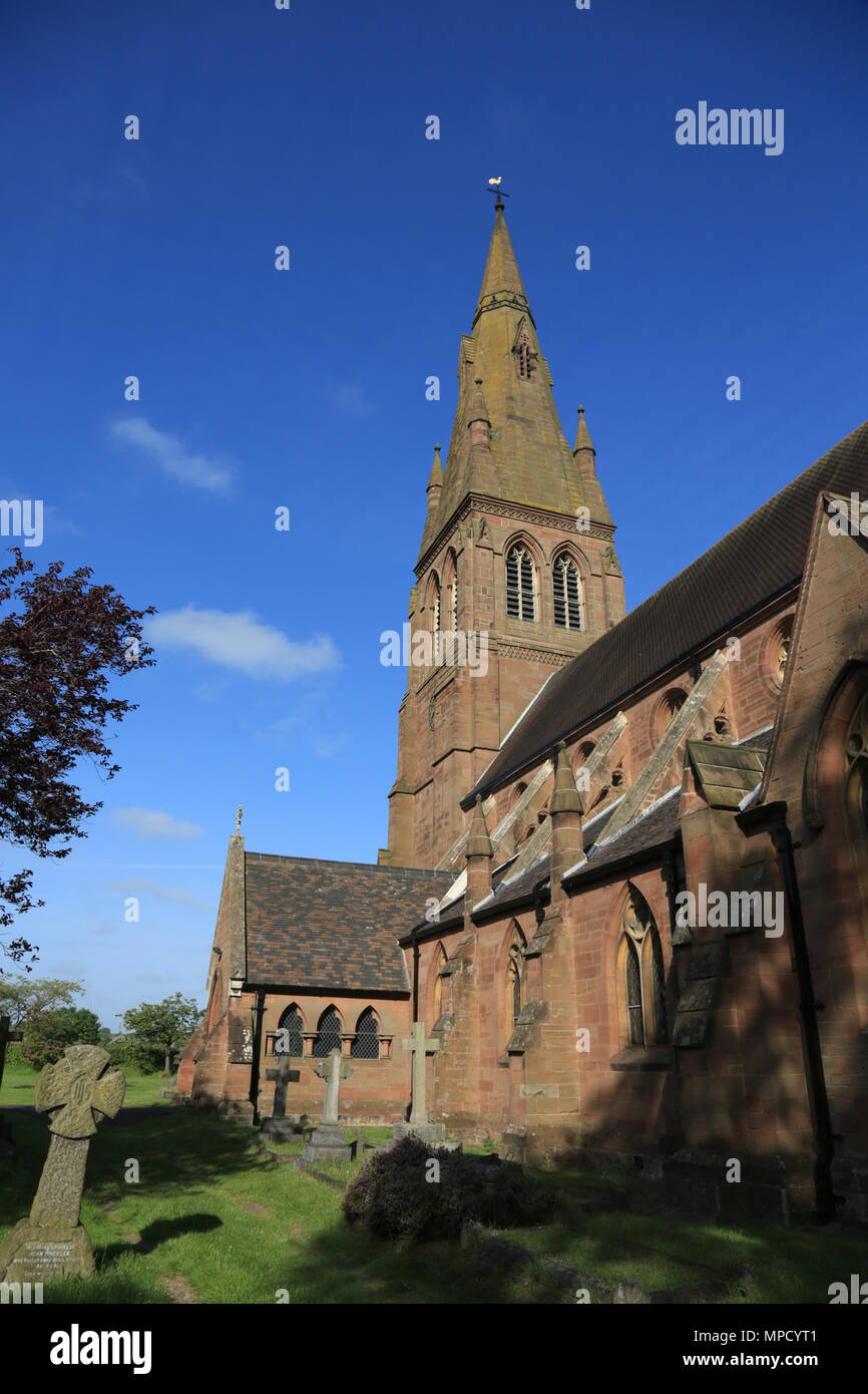 St. Philip & St. James church, Hallow, Worcester, Worcestershire ...