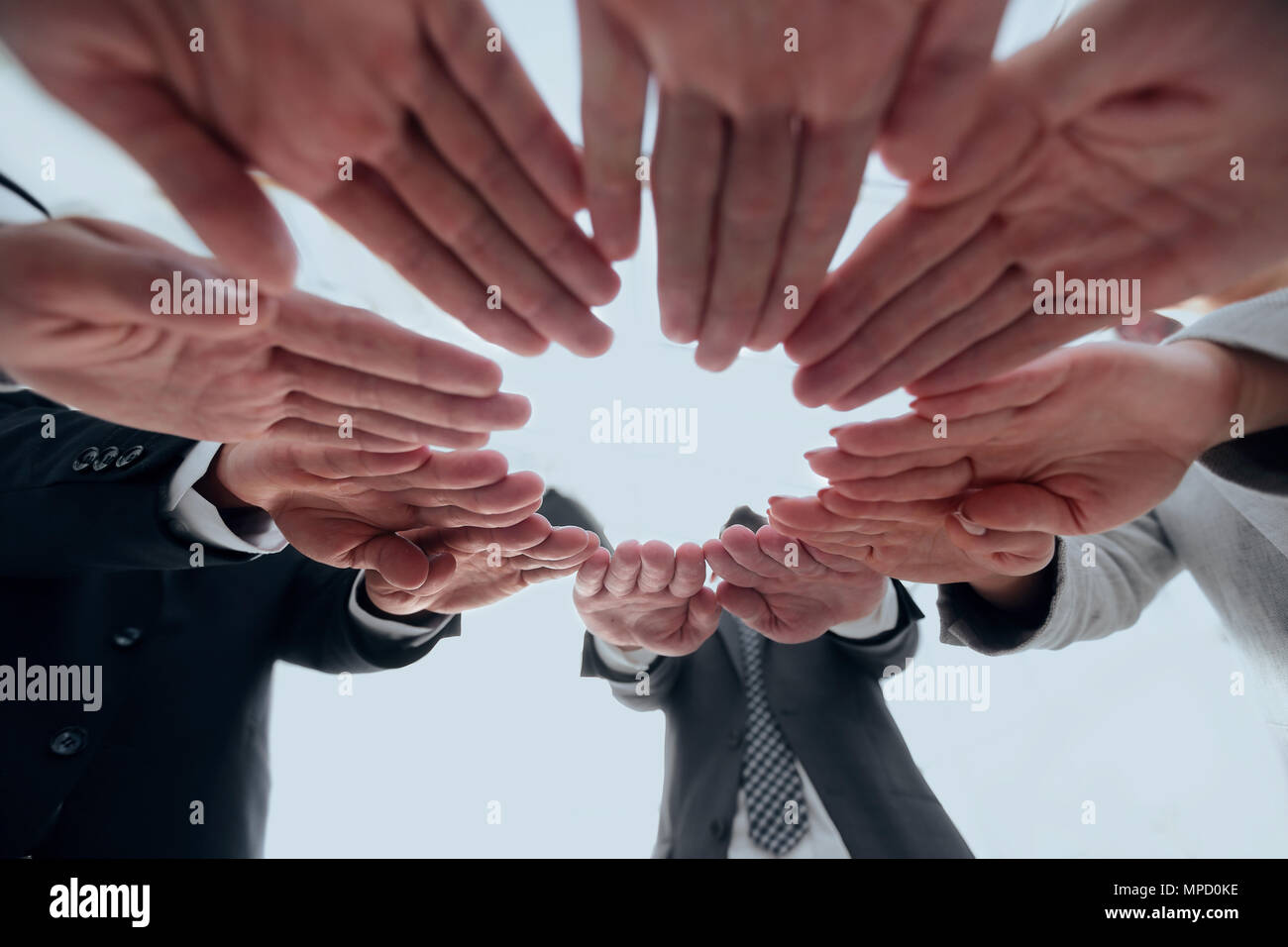 concept of teamwork and unity Stock Photo - Alamy