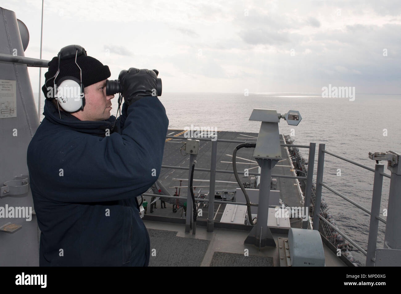 170201-N-XT039-153 PHILIPPINE SEA (Feb. 01, 2017) Boatswain’s Mate 3rd ...