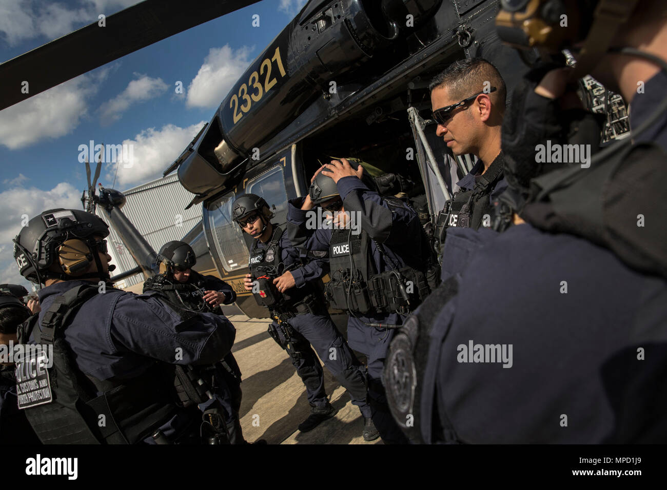 Office of field operations special response team hi-res stock ...
