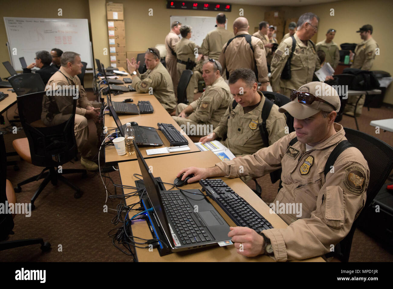Air interdiction agents of U.S. Customs and Border Protection, Air and ...