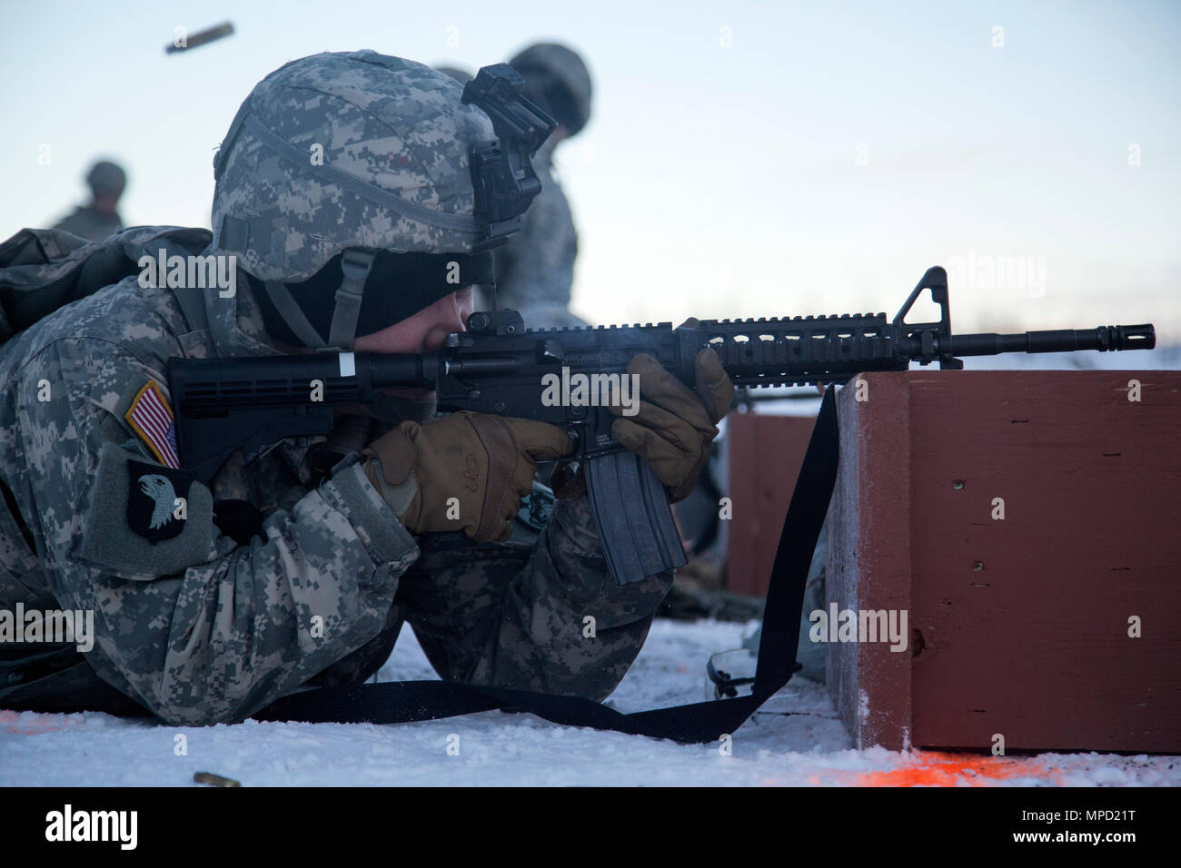 Army Sgt. Kieth Fitzsimmons, assigned to the 574th Composite Supply ...