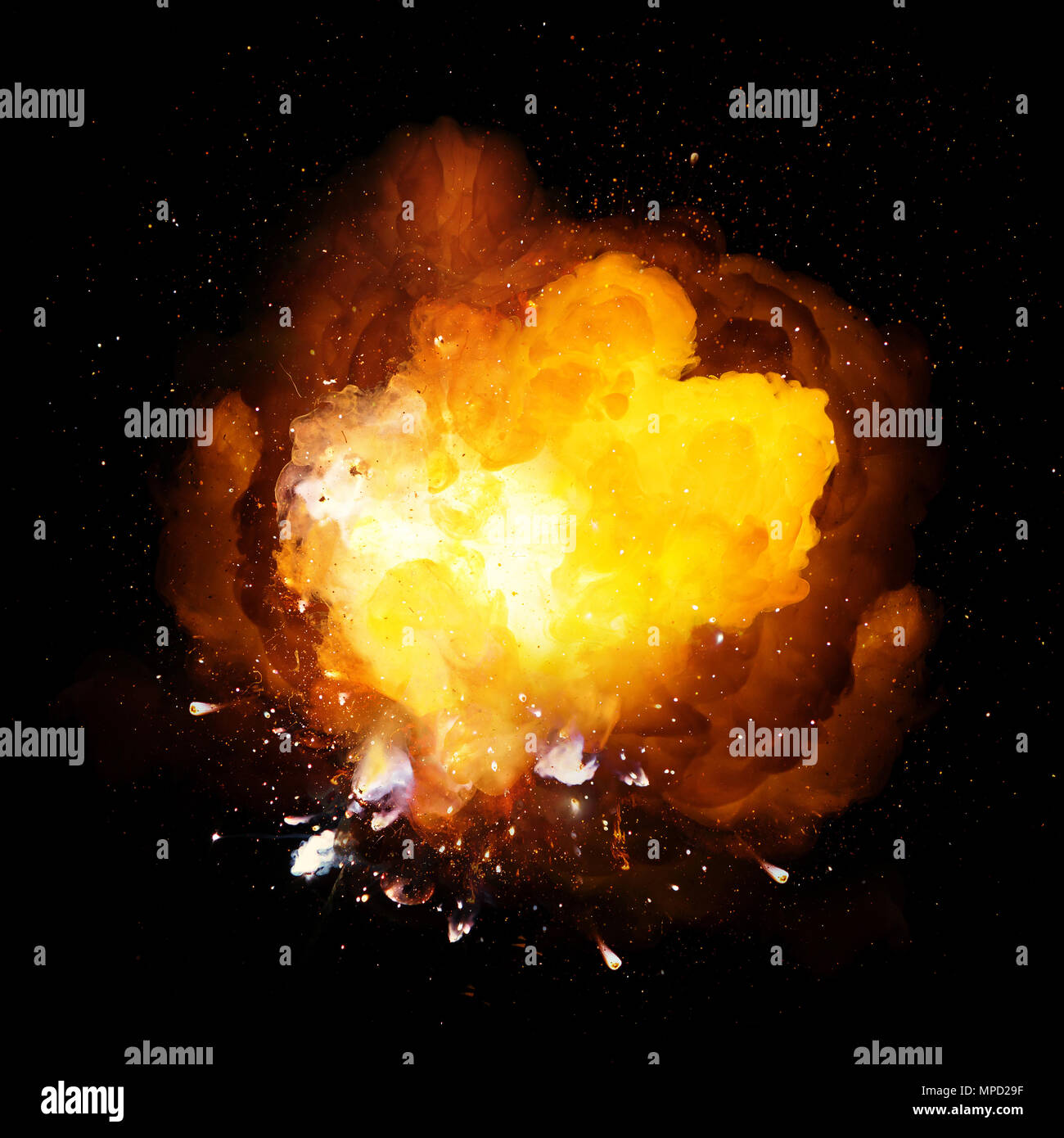 Black smoke flare hi-res stock photography and images - Alamy