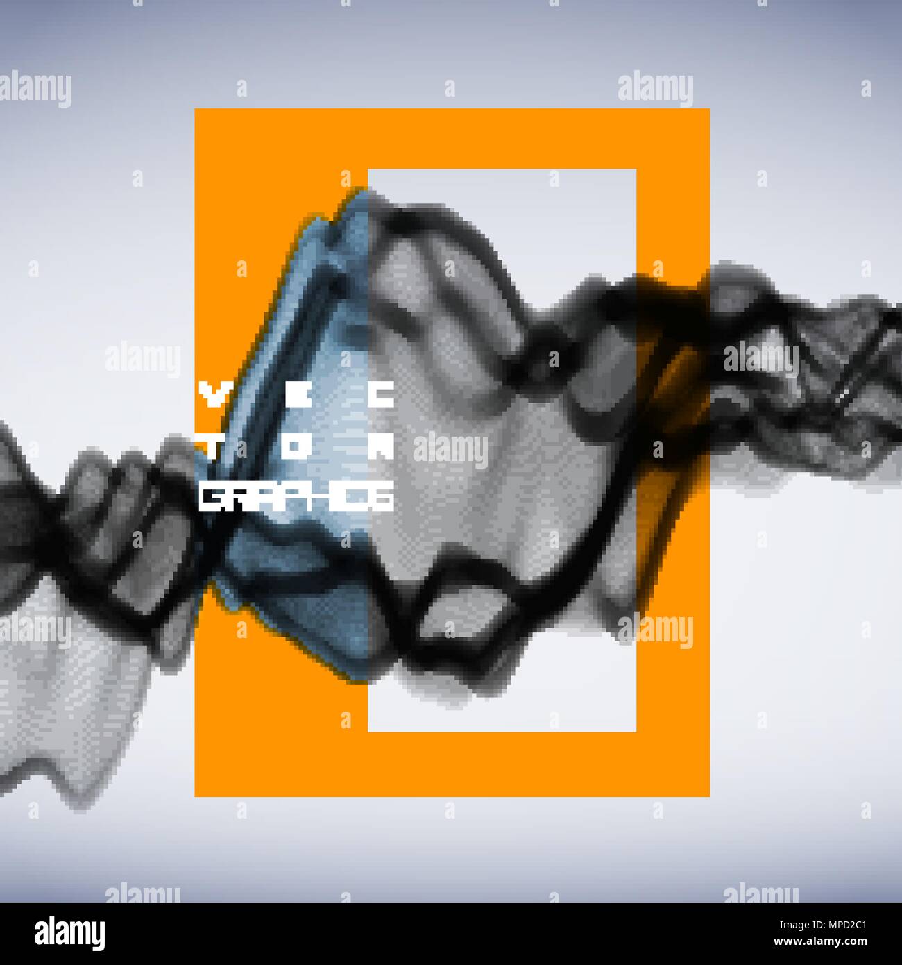 abstract vector signal wave Stock Vector Image & Art - Alamy