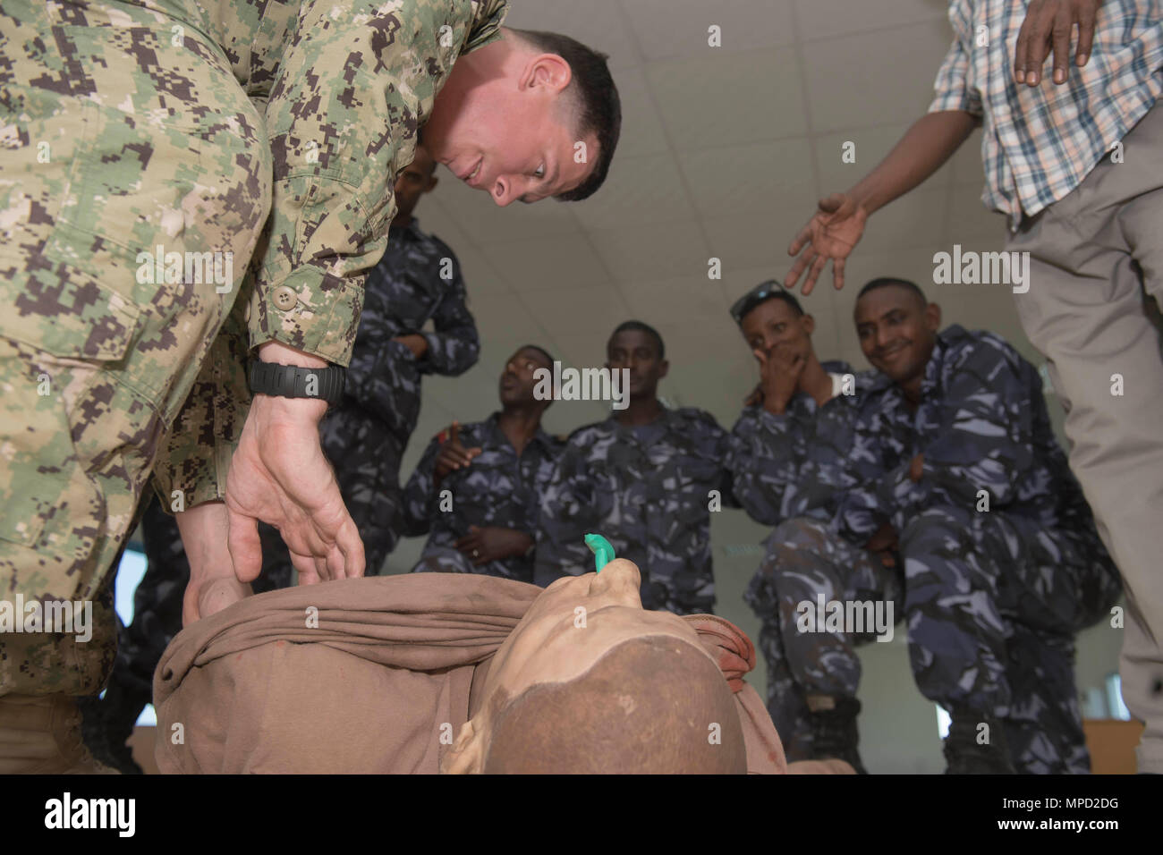 U.S. Coast Guard Maritime Enforcement Specialist 2nd Class Michael ...